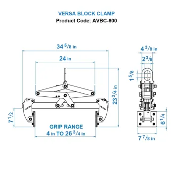 Versa Block Clamp | Aardwolf